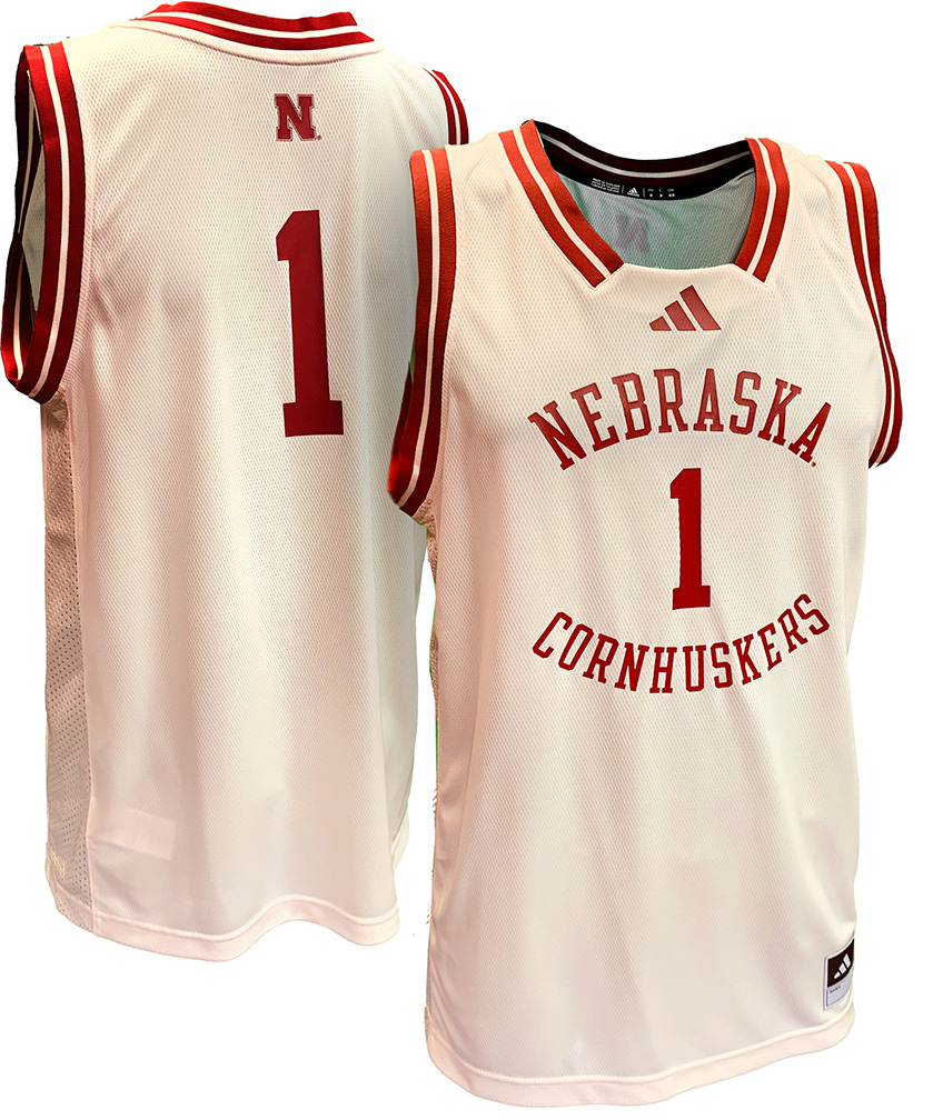 Adidas 2024 Cream Nebraska Cornhuskers Basketball Swingman Jersey